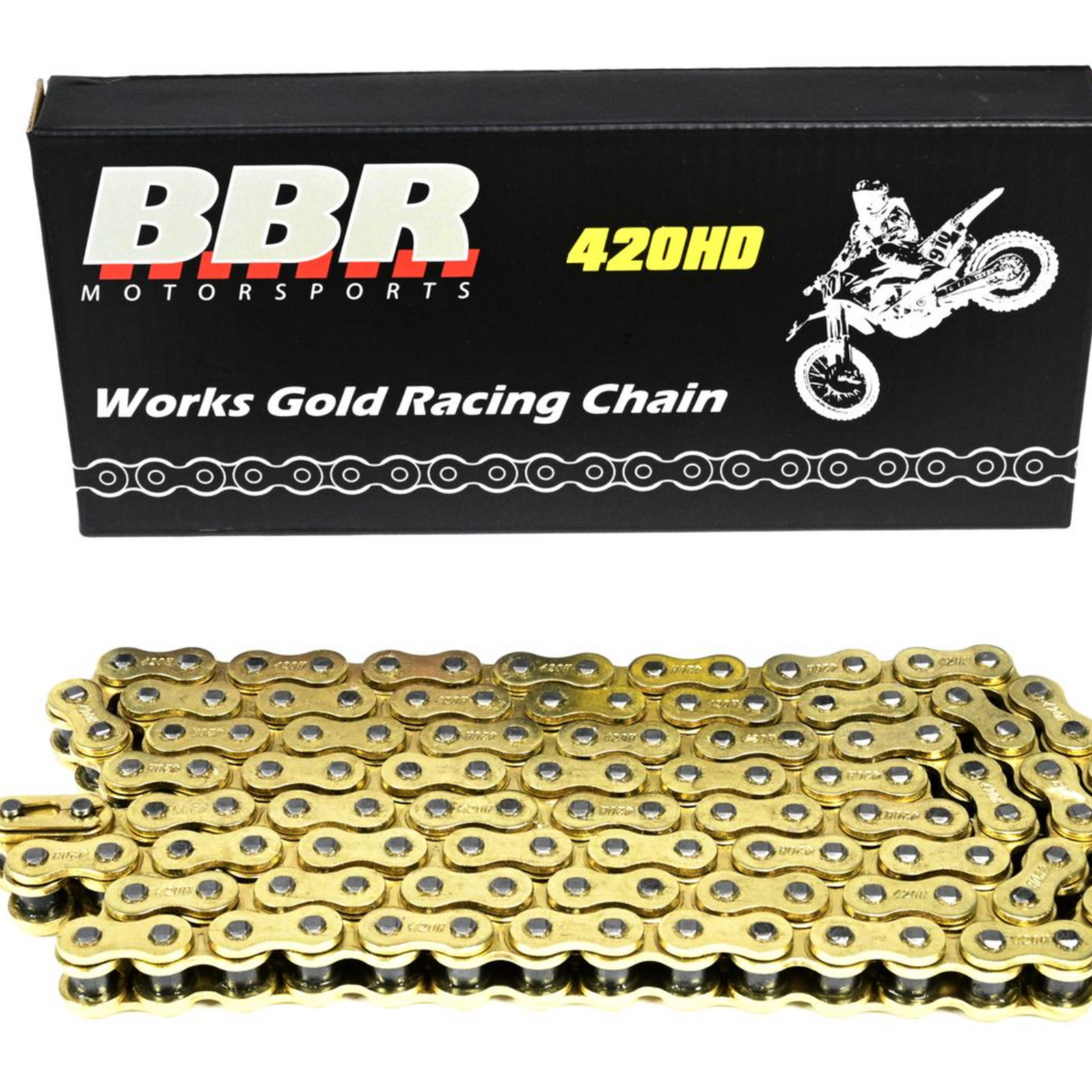 Chain - BBR Works Gold 420-120 – BBR Motorsports